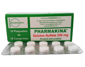 Quinine Sulfate 250mg - Pharmakina