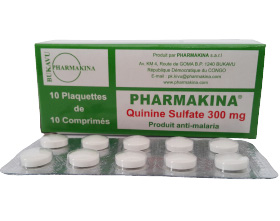 Quinine Sulfate 300mg - Pharmakina