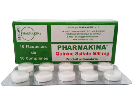 Quinine Sulfate 500mg - Pharmakina